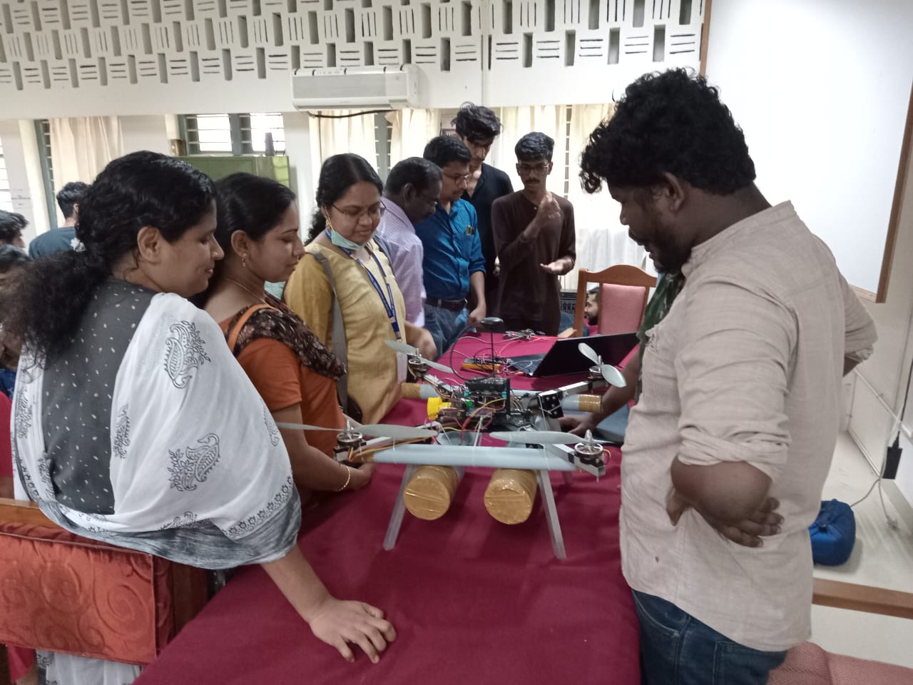Project Expo organised by Department of ECE, CET – Department of ...
